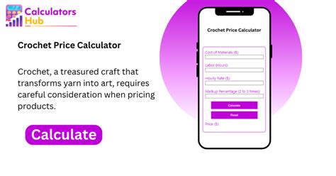 Crochet Price Calculator Online