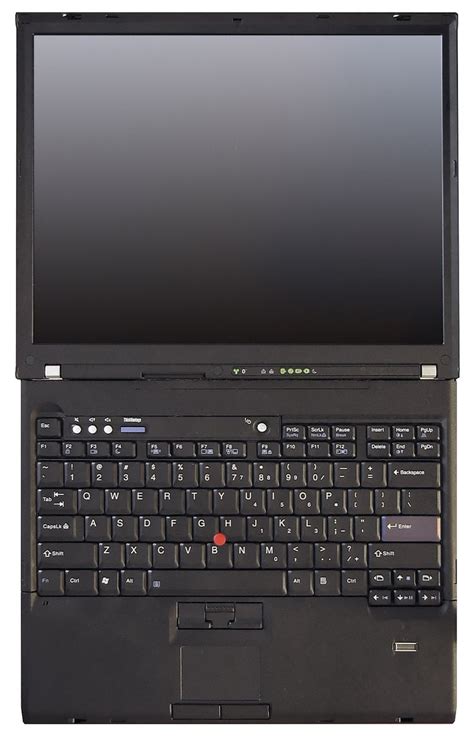 Thinkpad Laptop With Red Tracking Point Free Stock Photo FreeImages
