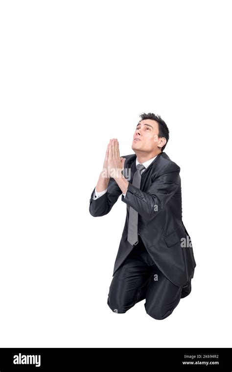 Man On Knees Hands Cut Out Stock Images And Pictures Alamy
