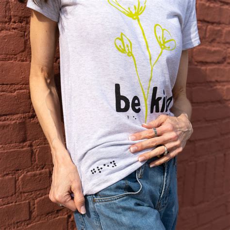 Womens Be Kind Graphic Tee Two Blind Brothers
