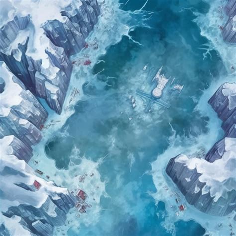 10 More Winter Battlemaps Dnd Battle Map Pathfinder Dungeons And