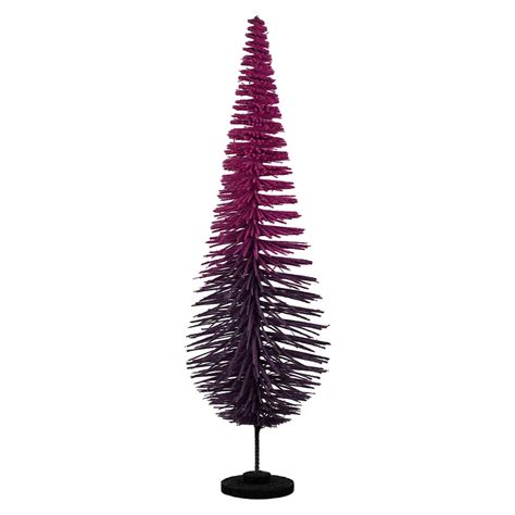 Large Purple Sisal Tree By Glitterville Traditions