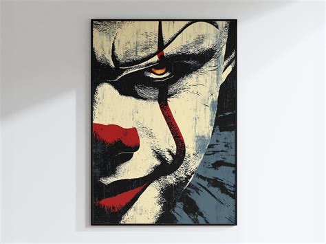 Pôster Do Palhaço Pennywise It Bem Vindo A Derry Fan Art Impressão