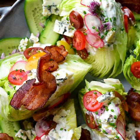 Wedge Salad With Gorgonzola Dressing Zimmys Nook