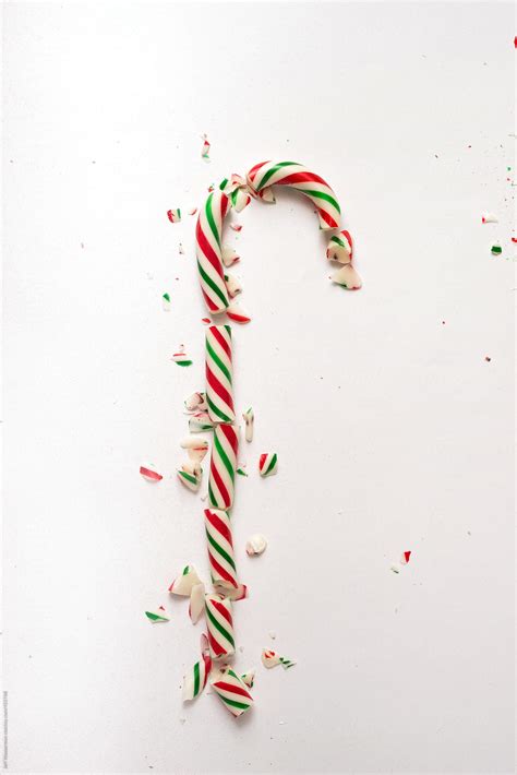 Concept Smashed Candy Cane Naughty By Stocksy Contributor Jeff