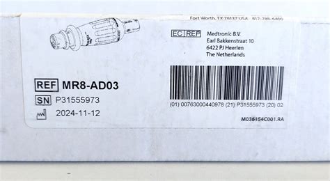 New Medtronic Midas Rex Mr8 Ad03 Midas Rex Mr8 High Speed System