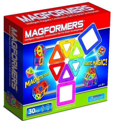 Magformers Rainbow 30 Piece Set A Mighty Girl