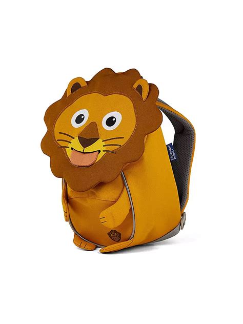 Affenzahn Kinder Rucksack Kleine Freunde Löwe Orange