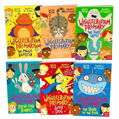 Wigglesbottom Primary Series By Pamela Butchart 6 Books Collection Set Artofit