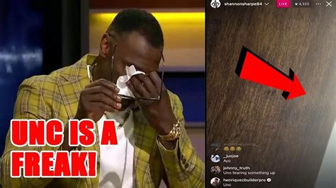 Espns Shannon Sharpe Streams Himself Having Sex In Shocking Ig Live Video