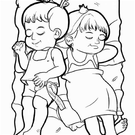 35 Desenhos De Criança Dormindo Para Imprimir E Colorir Pintar