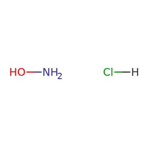Hydroxylamine Hydrochloride Structure