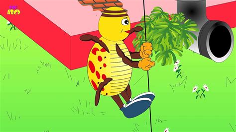 Incy Wincy Spider Nursery Rhyme With Lyrics Cartoon Animation Rhymes