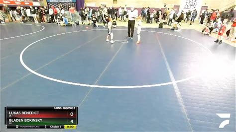 53 Lbs Cons Round 3 Bladen Bokinsky In Vs Lukas Benedict Ia 106a Youtube