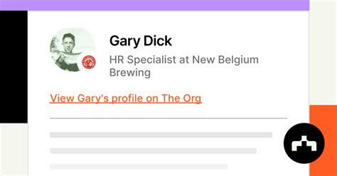 Gary Dick Hr Specialist At New Belgium Brewing The Org
