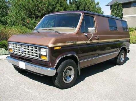 1986 Ford E 150 B Class Camper Van 86k Original Miles Boho Van