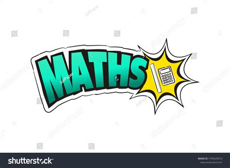 Logo Maths School Subject Handdrawn Icon Stock Vector Royalty Free 1795929010 Shutterstock