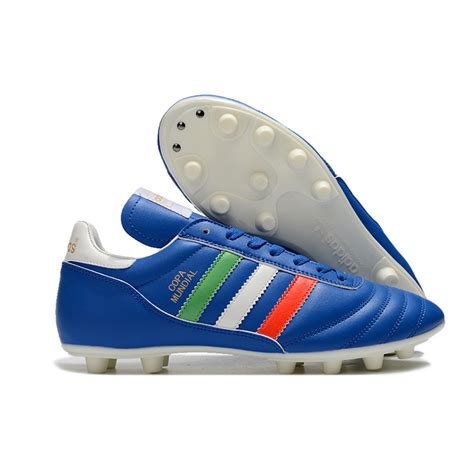 Botas De Fútbol Adidas Copa Mundial Fg Azul Jsjn Shopee Colombia
