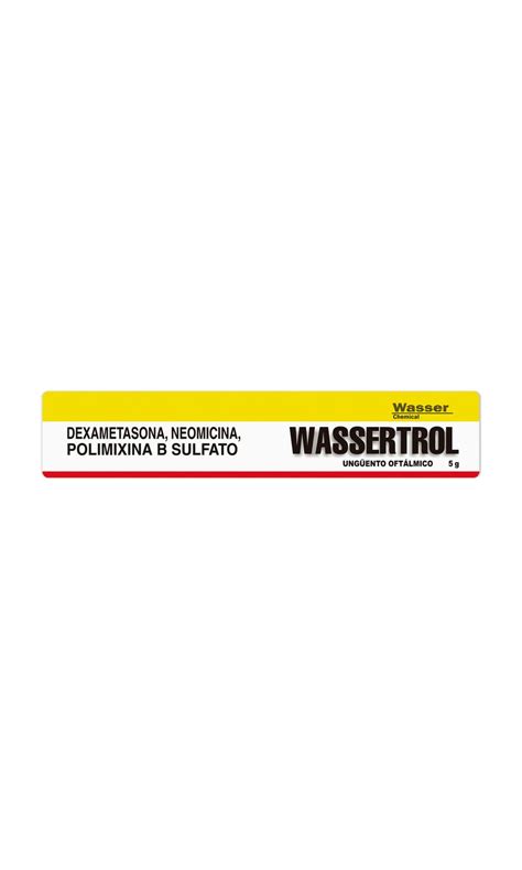 Wassertrol Unguento Oftalmico 5 Gr