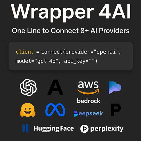 One Python Client To Access All Llms Meet Wrapper4ai By Kethan Dosapati May 2025 Medium