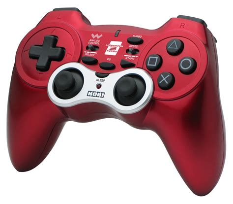 Buy Playstation 3 Ps3 Hori Pad 3 Wireless Turbo Controller Red
