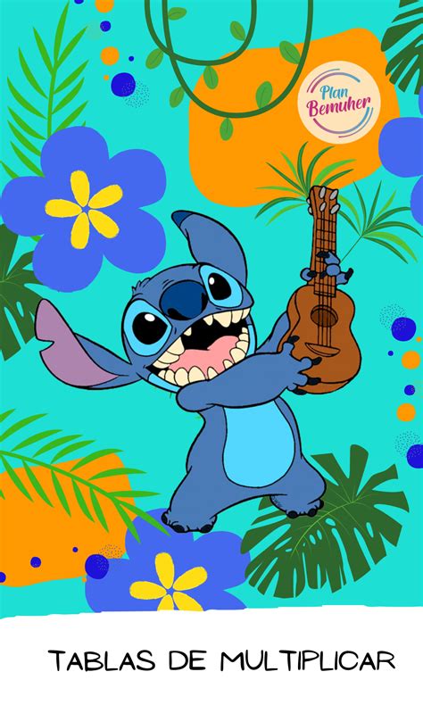 Tablas De Multiplicar De Stitch