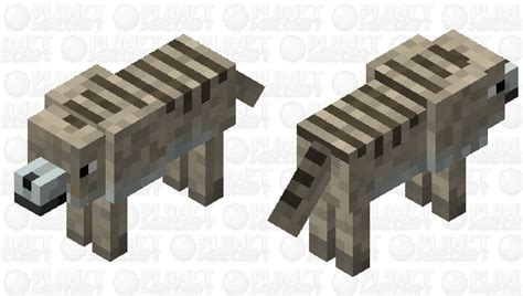 Cynognathus Accurate Minecraft Mob Skin