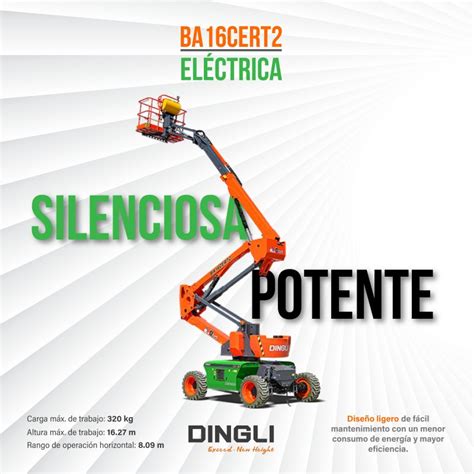 Ba16cert2 Altura Eficiencia Sustentabilidad Dingli Ba16cert2 Plataformasarticuladas
