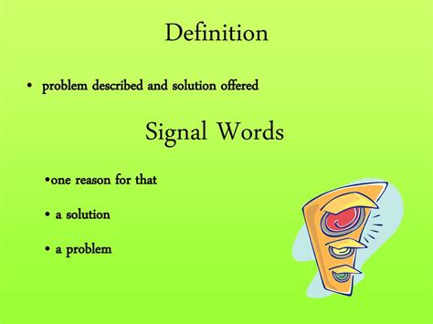 Problem And Solution Text Structure