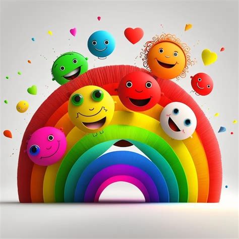 Page 6 Rainbow Smiley Face Images Free Download On Freepik