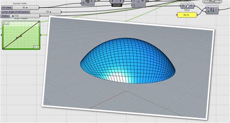Creating Squashed Hemispheres Grasshopper Mcneel Forum
