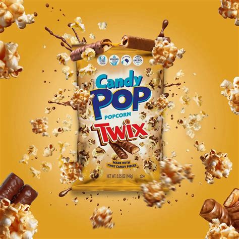 Candy Pop Twix Popcorn 525oz 149g Thehoookahclub