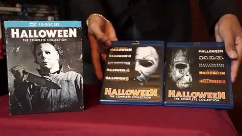 Halloween The Complete Collection 10 Disc Set Unboxing Youtube