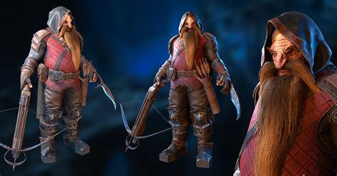 Dwarf Orme Characters Unity Asset Store