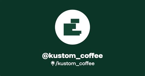 Kustomcoffee Instagram Linktree