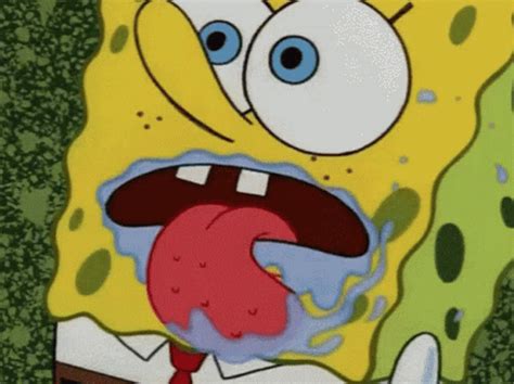 Spongebob Licking