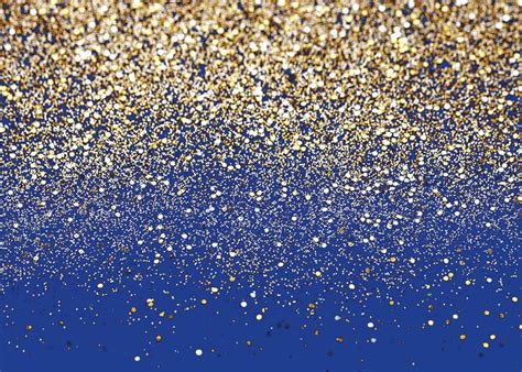 Gold And Royal Blue Background