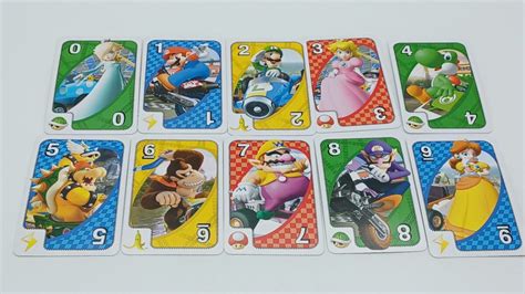 Uno Mario Kart Card Meanings Geeky Hobbies