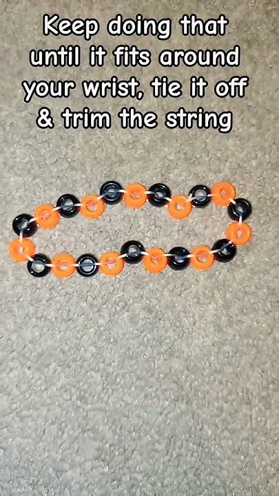 Reverse Ladder Stitch Fidget Cuff Tutorial Kandi Youtube