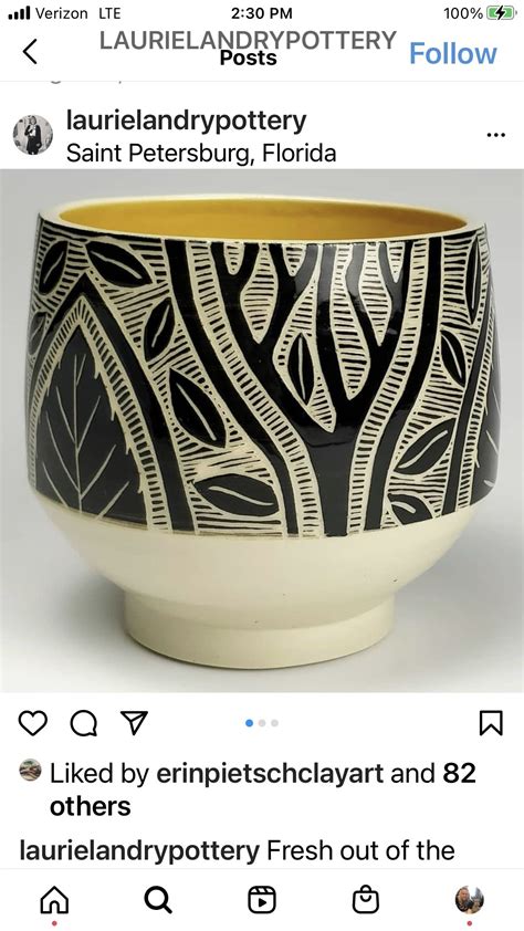 Pin By Jan Burke On Sgrafitto Pottery Hand Built Pottery Ceramic Design Sgraffito