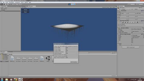 Modify Terrain Through Codescript Questions And Answers Unity