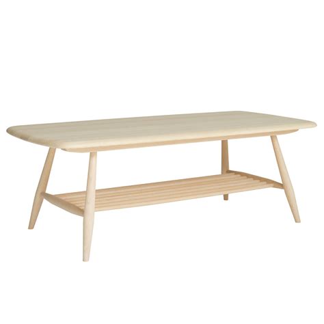 Ercol Coffee Table Solid Ash Ercol British Furniture Handmade Aria
