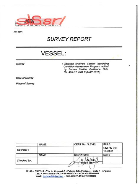 Vibration Analysis Report Pdf
