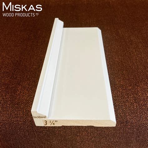 Beveled Edge Casing Miskas Wood Products Inc