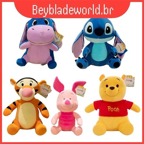 Disney The Winnie Pooh Bear Anime Bonecas De Pelúcia Brinquedos