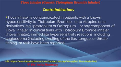 Ppt Tiova Inhaler Generic Tiotropium Bromide Inhaler Powerpoint