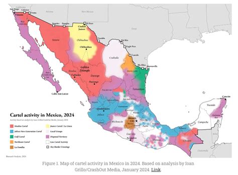 The Informatarian Map Shows Latest Cartel Activity In Mexico As Drug