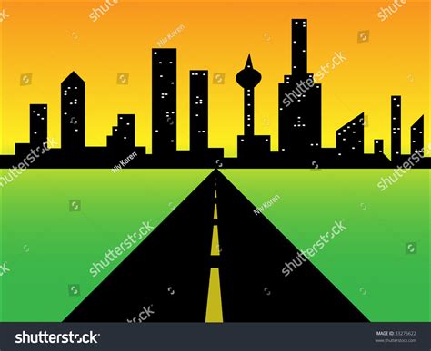 Simple Cityscape Vector