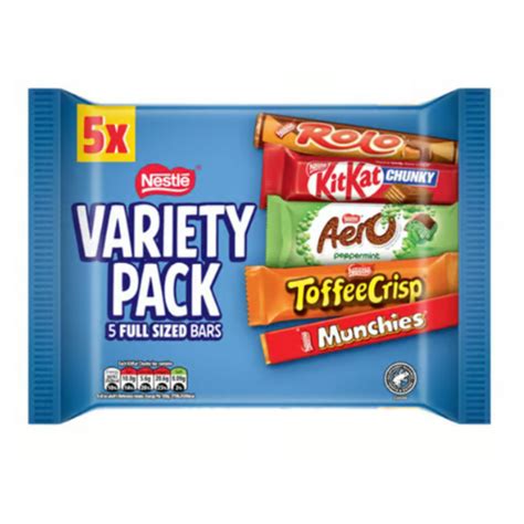 Nestle Variety Pack Full Sized Bars 218g The Wandering Scott British