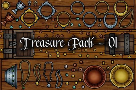 Free Asset Pack Treasure~ Oc Art Rroll20